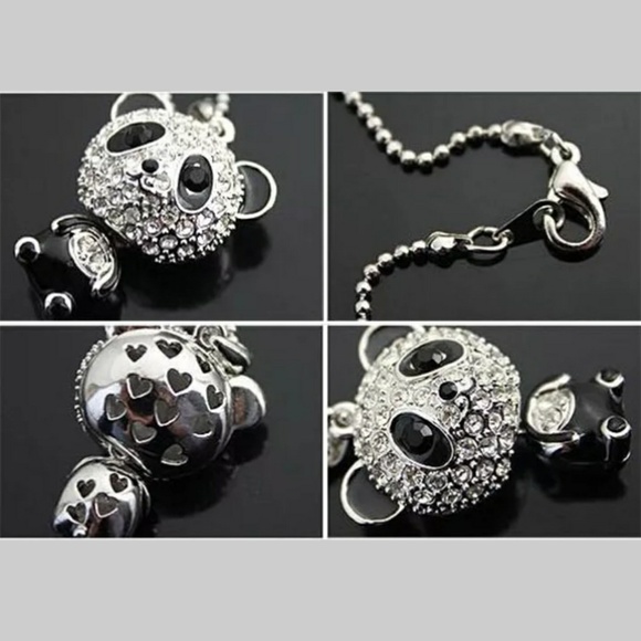 Jewelry | Panda Bear Pendant Necklace 19 Ball Chain | Poshmark